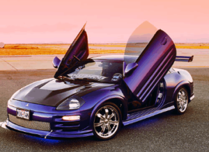 Purple Mitsubishi Eclipse Models - Photos for Fans!
